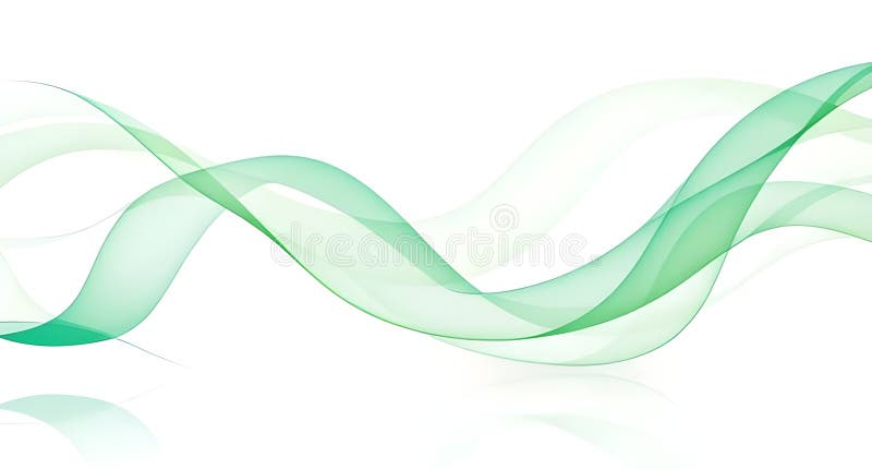 Light Teal and White Abstract Background with Flowing, Translucent ...