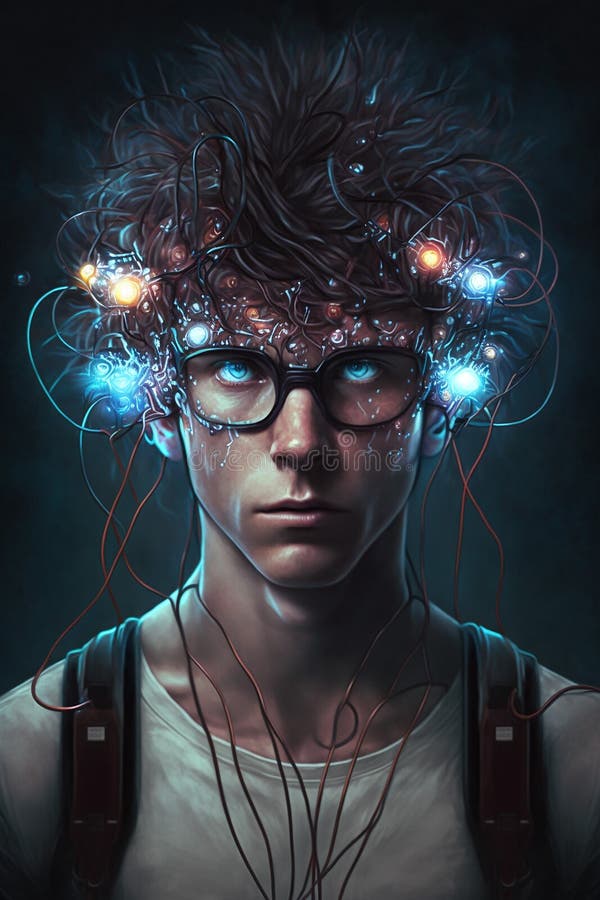 Light Technology in Scientific Experiments, Fictitious Person Stock ...