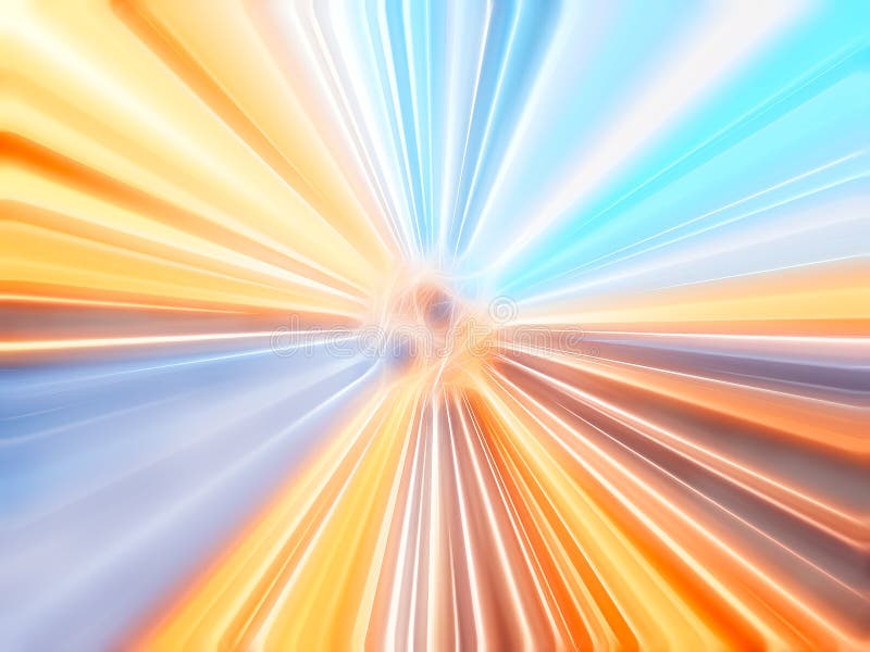 Light Teleportation Blast Illustration Background Stock Illustration ...