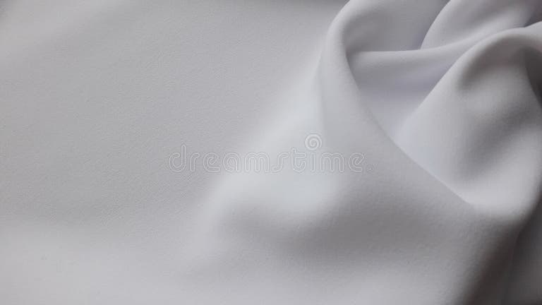Light Textile Matte Background. White Twill Fabric with Tails Stock ...