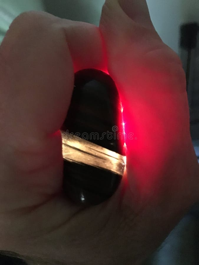 Light thru Obsidian stock image. Image of obsidian, light - 78177125