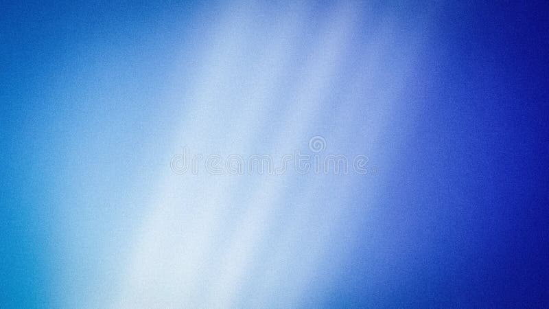 Light To Deep Blue Gradient with a Grainy, Blurred Texture and Smooth ...