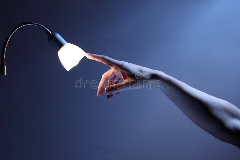 Light touch stock photo. Image of fixture, lamp, equipment - 16274388