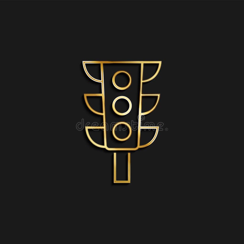 Gold Traffic Light Stock Illustrations – 1,060 Gold Traffic Light Stock ...
