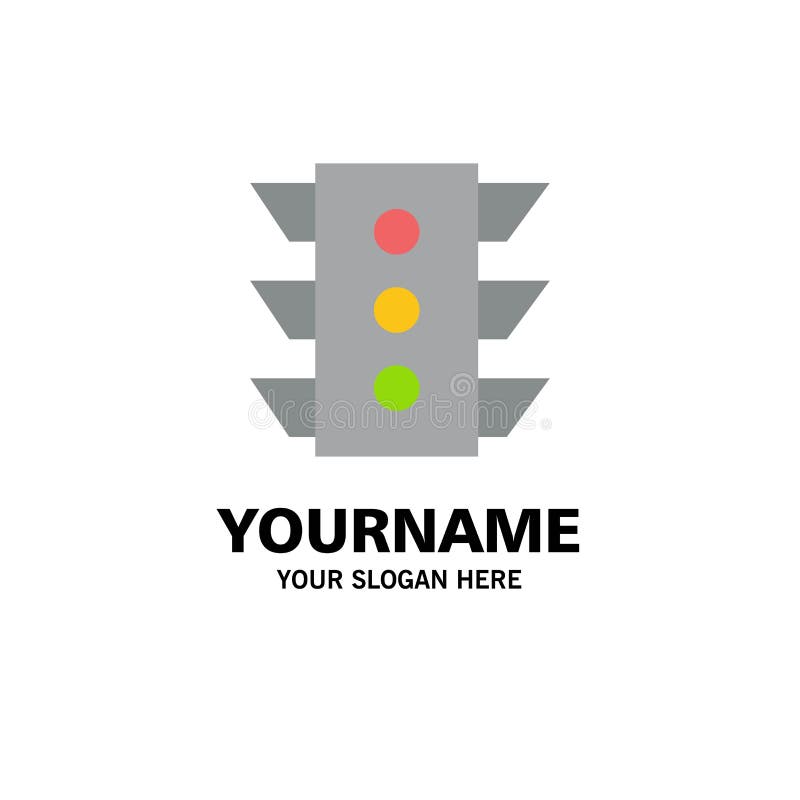 Light, Traffic, Signal, Navigation, Rule Business Logo Template. Flat ... Light, Traffic, Signal, Navigation, Rule Business Logo Template. Flat ...