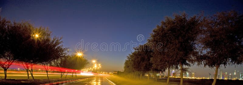 Light Trail stock photo. Image of light, scenic, street - 25898114