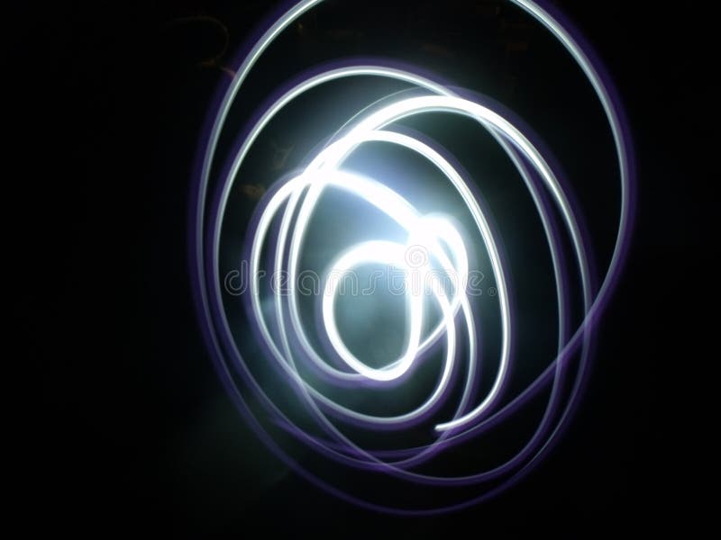 Light trail circles stock image. Image of shapes, swirls - 45519043