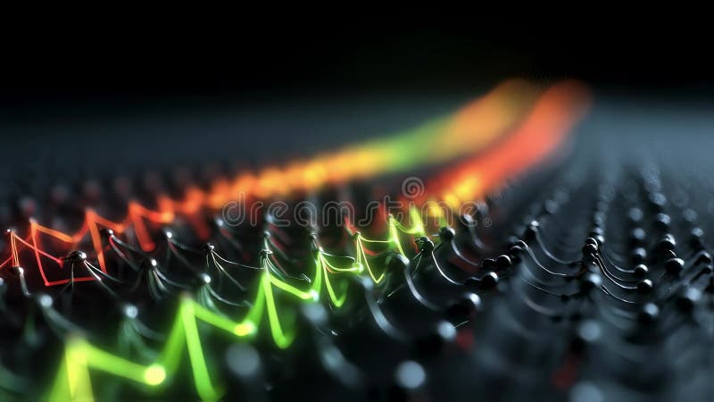 Innovative Parametric Surface with Flowing Light Trails Creating a ...