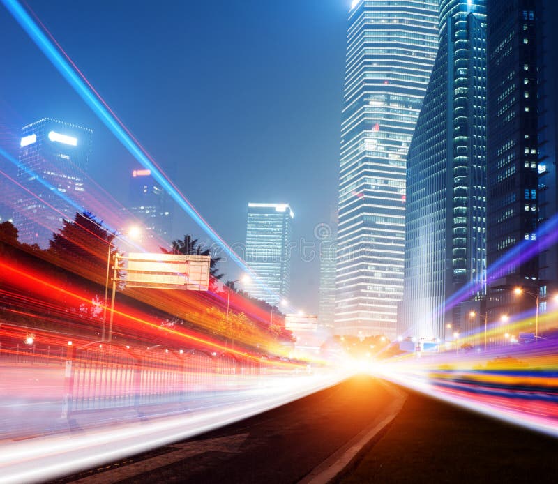 Light trails stock photo. Image of background, modern - 22988286