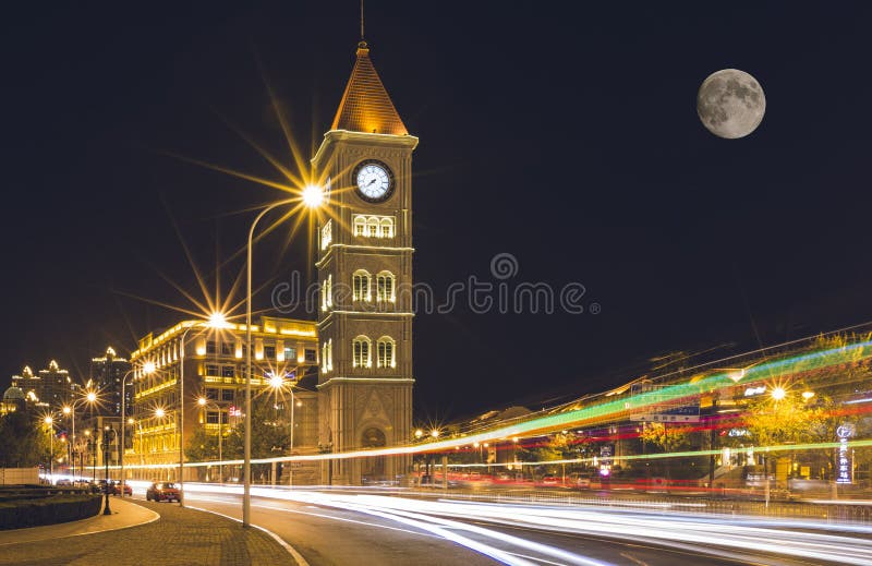 BeiAn Bridge in Tianjin China Editorial Photography - Image of ...