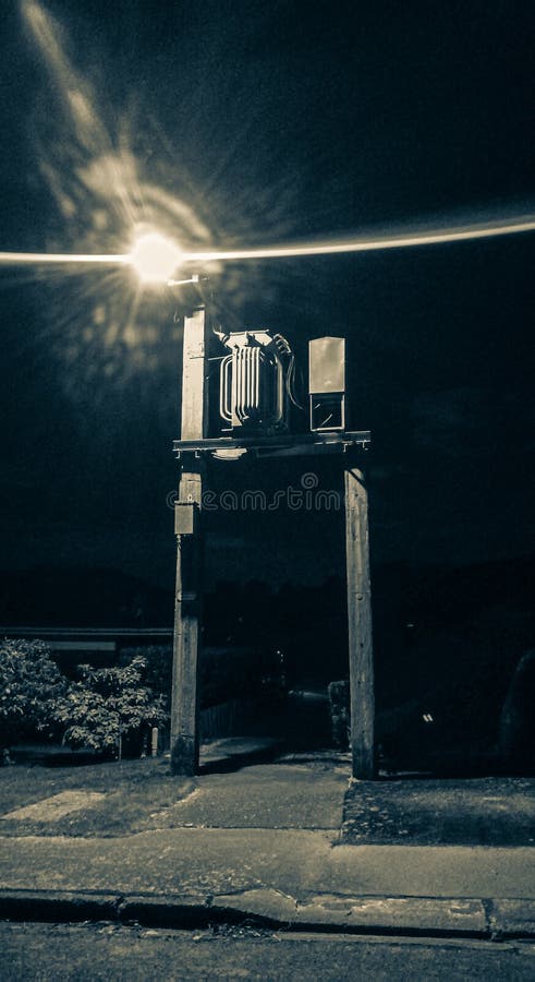 Transformer that Transforms the High Voltage Light into a Low Voltage ...