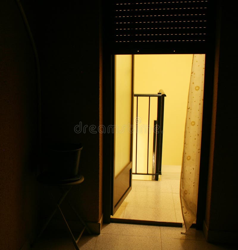 The light treshold stock photo. Image of curtains, entrance - 156306172