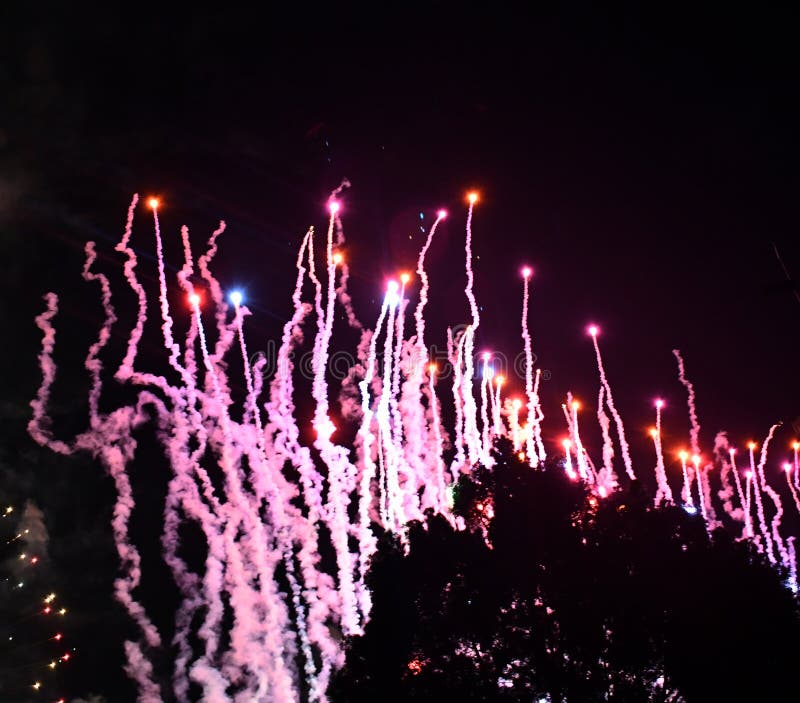 LIGHT UP the SKY at these FIREWORK DISPLAYS Stock Image - Image of blue ...