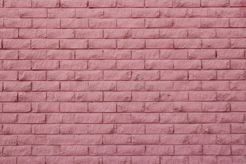 Light Urban Pink Brick Wall Textured Background Stock Image - Image of ...