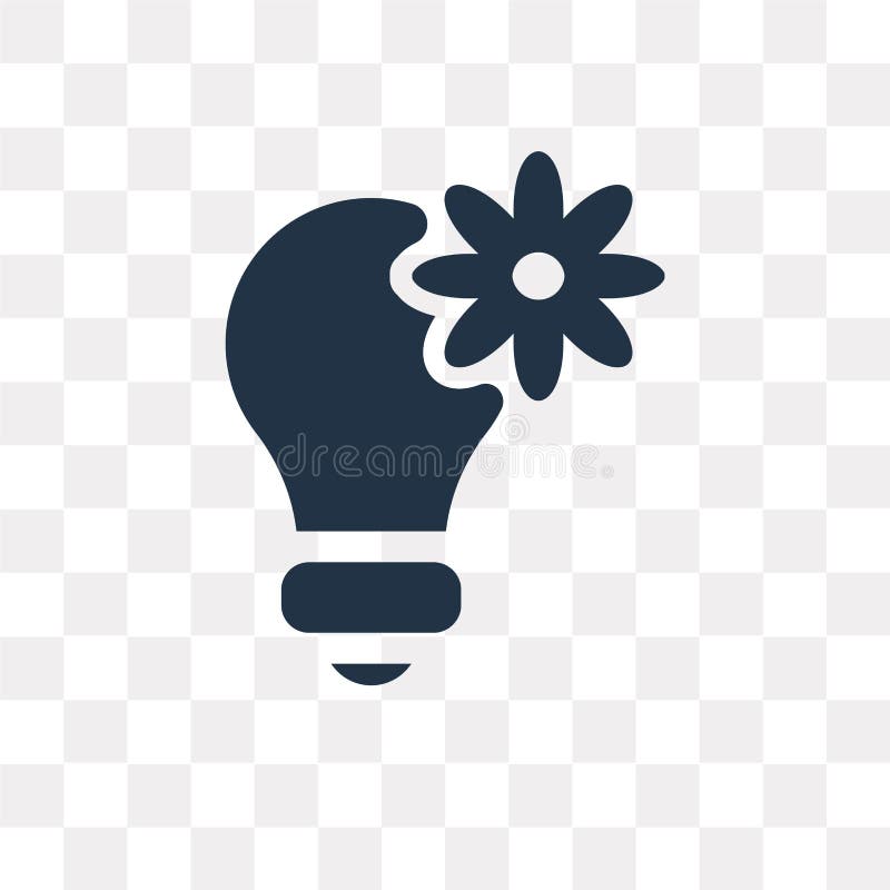 Light Vector Icon Isolated on Transparent Background, Light Tra Stock ...