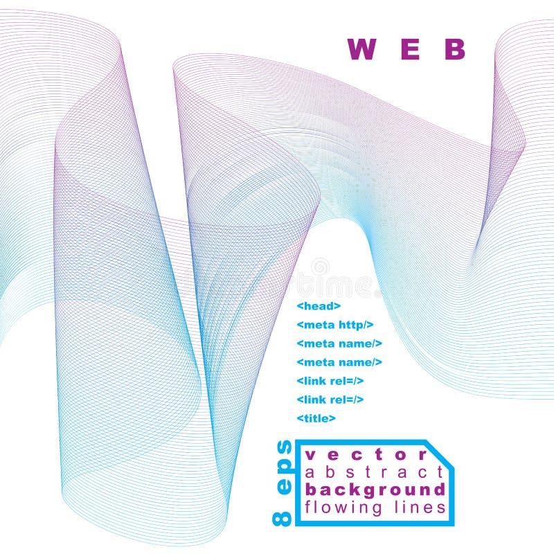 Light Vector Soft Composition, 3d Wavy Decorative Ribbon. Abstract ...