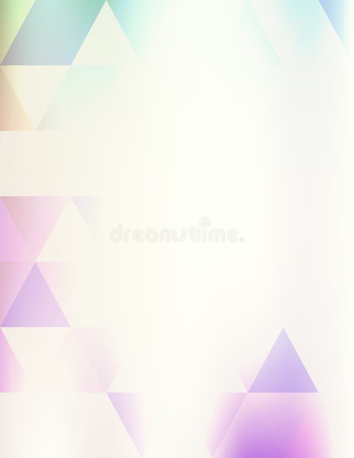 Light Violet Background with Transparent Triangles. Vector Graphic ...