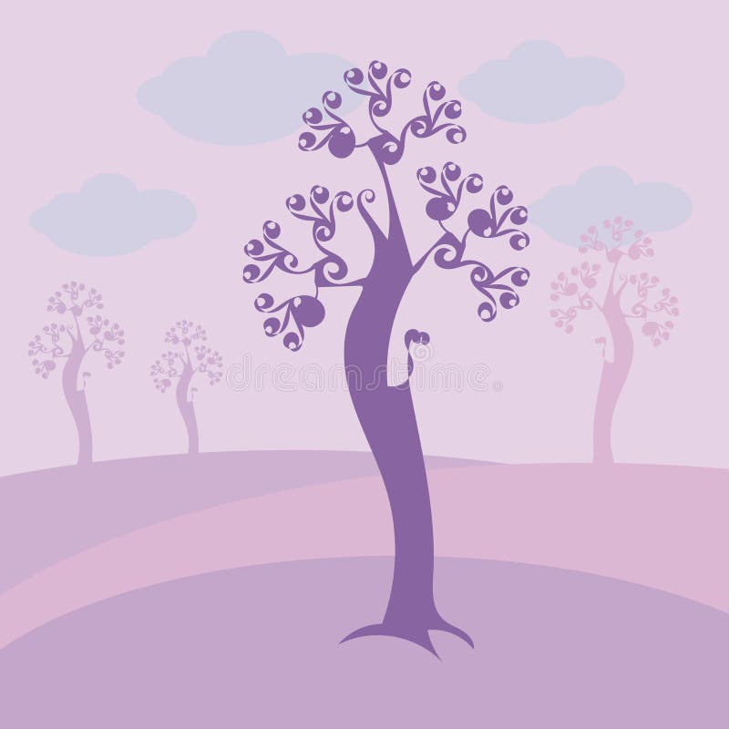 Bent Trees Stock Illustrations – 252 Bent Trees Stock Illustrations ...