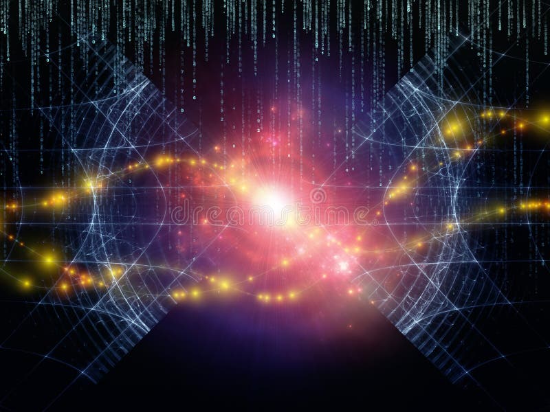 Virtual Space stock image. Image of information, macrocosm - 49358949