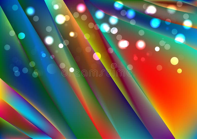 Light Visual Effect Lighting Soft Background Vector Illustration Design ...