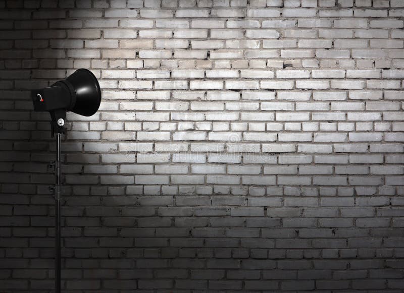 Light on wall stock photo. Image of light, lamp, retro - 171882720