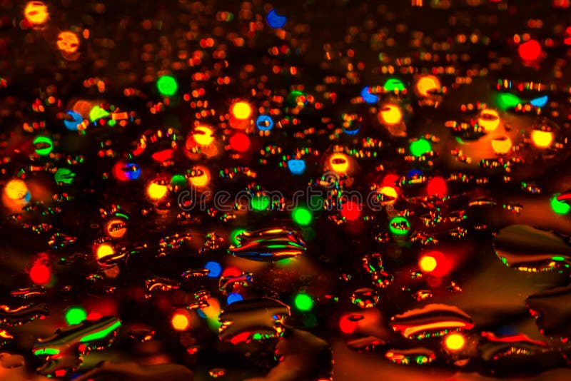 Light and Water Drops. Background. Stock Image - Image of background ...