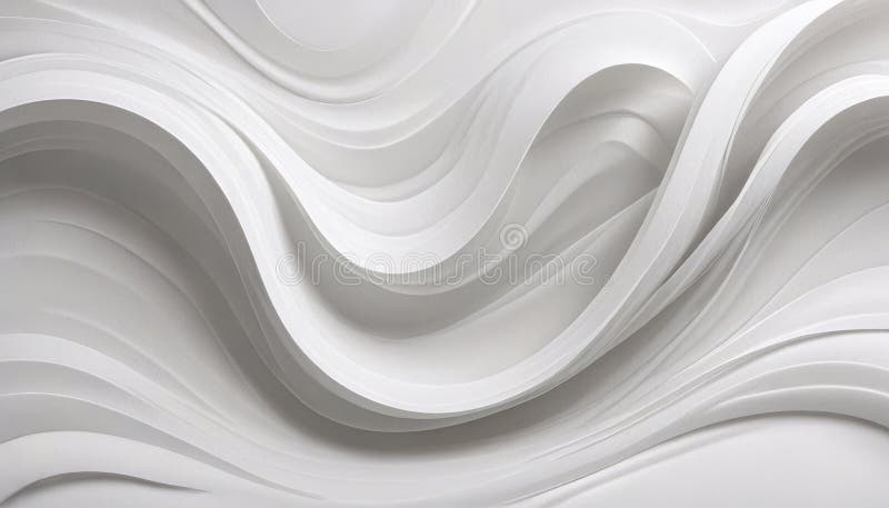 Light and White Abstract Background Irregular Wavey Design Stock ...