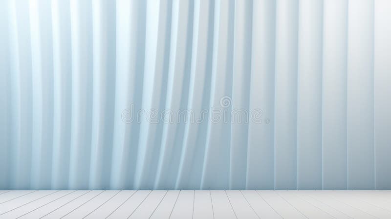 Light White-Blue Lines Wall Background, Abstract Illustration Stock ...