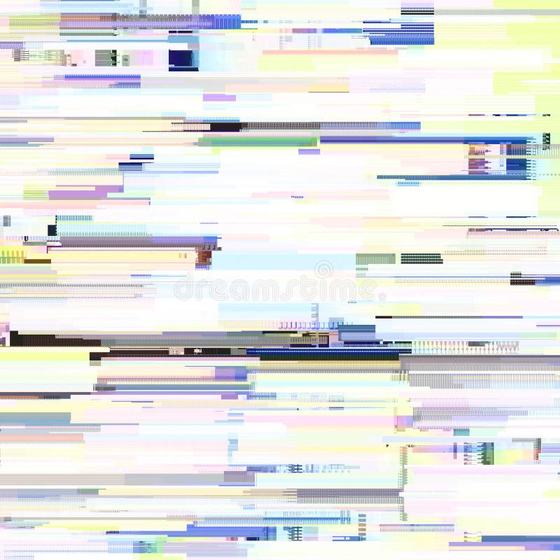 Light White Glitch Unique Design Abstract Digital Pixel Noise Error ...