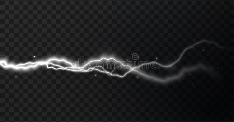 Light White Isolated Vector Lightning Png. Magic Light Abstract Lines ...