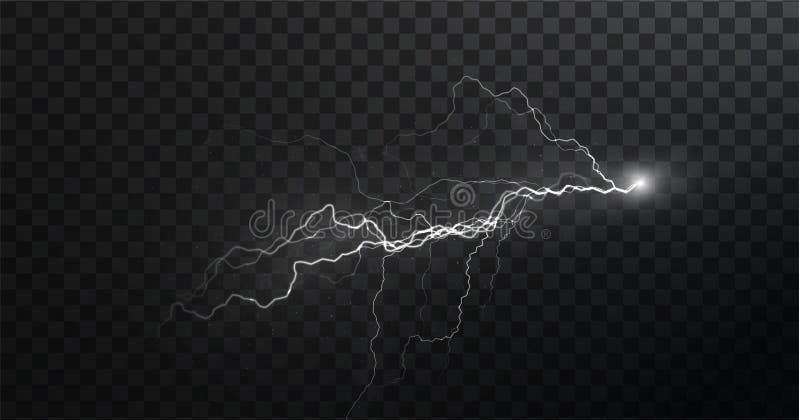 Light White Isolated Vector Lightning Png. Magic Light Abstract Lines ...