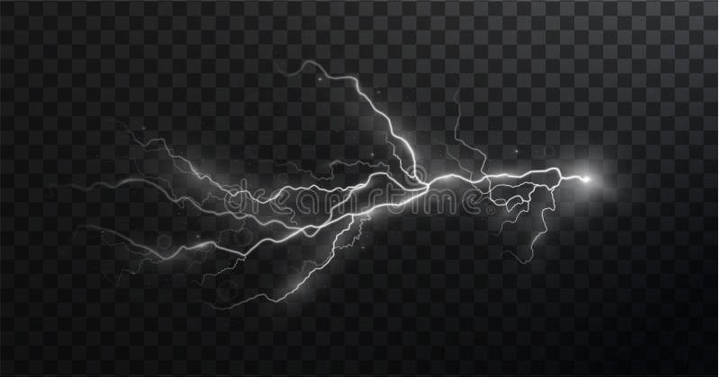 Light White Isolated Vector Lightning Png. Magic Light Abstract Lines ...