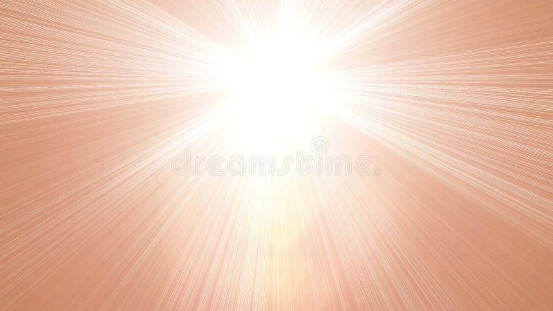 Sun Rays Animation Loop Bright Left Corner Stock Footage - Video of ...