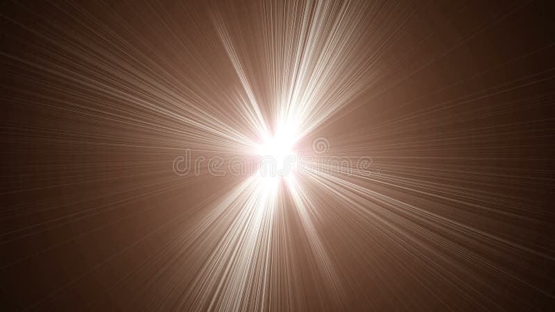 Sun Rays Animation Loop Bright Left Corner Stock Footage - Video of ...