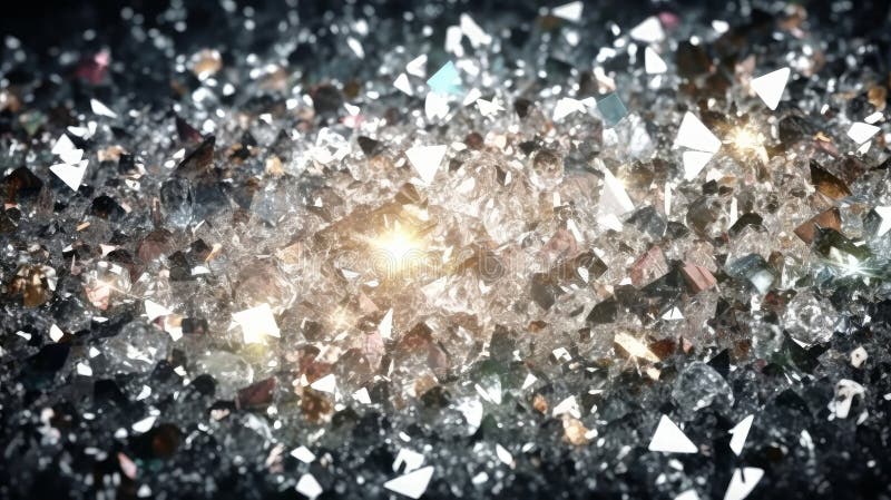 Light White Pure Crystal Background Generative AI Stock Illustration ...