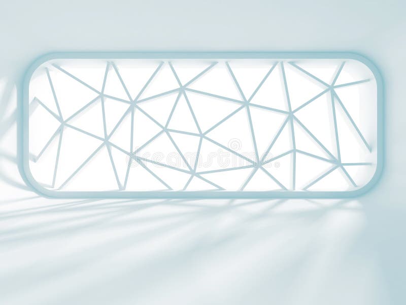 White Room with Window Light. Abstract Interior Background Stock ...