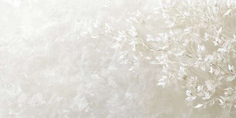 A Light White Textured Surface with a Soft, Feathery Texture, Creating ...