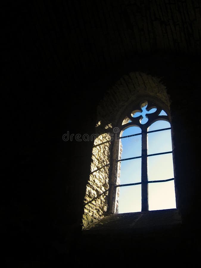 Light from the window stock image. Image of window, dark - 10222947