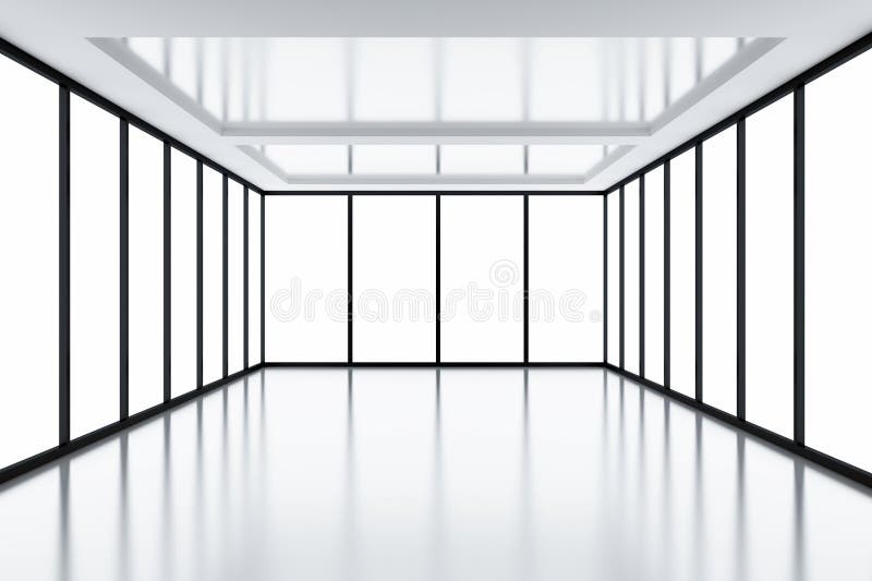 Light from windows stock illustration. Illustration of design - 16380478