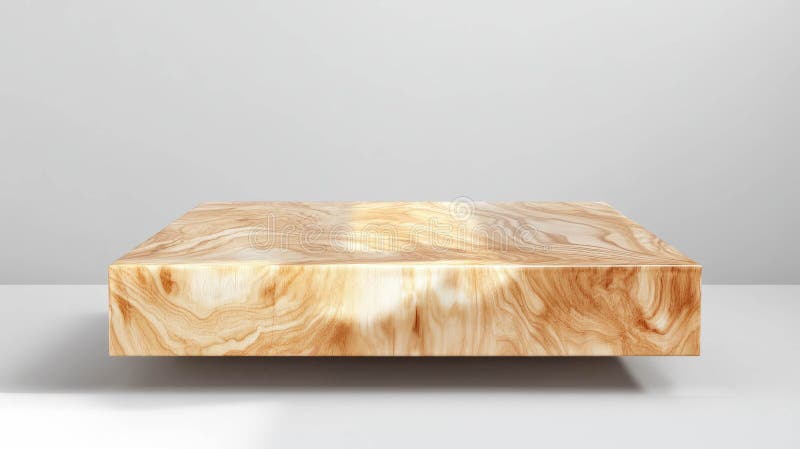 Light Wood Plank Pod on Abstract Background for Modern Design Concepts ...