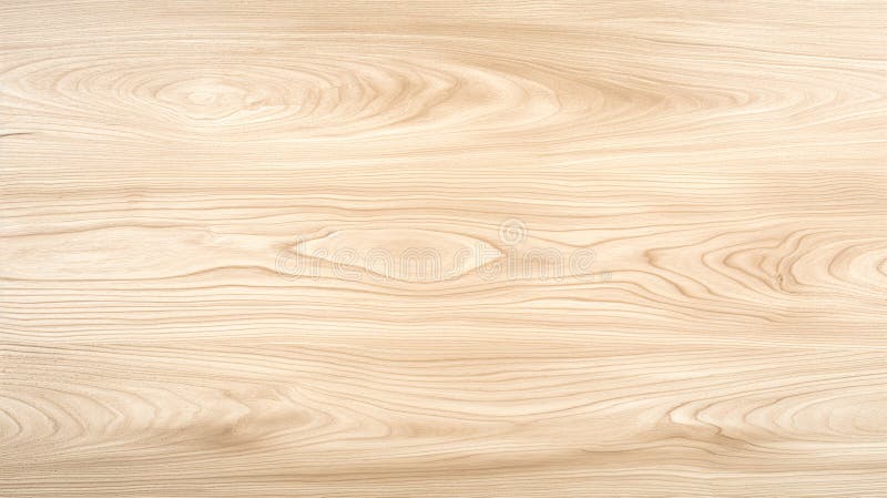 Light Wooden Surface with Smooth Texture and Prominent Grain Patterns ...