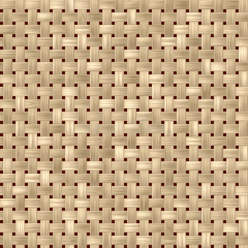 Light Woody Rattan Wicker Weave Seamles Pattern Texture Stock ...