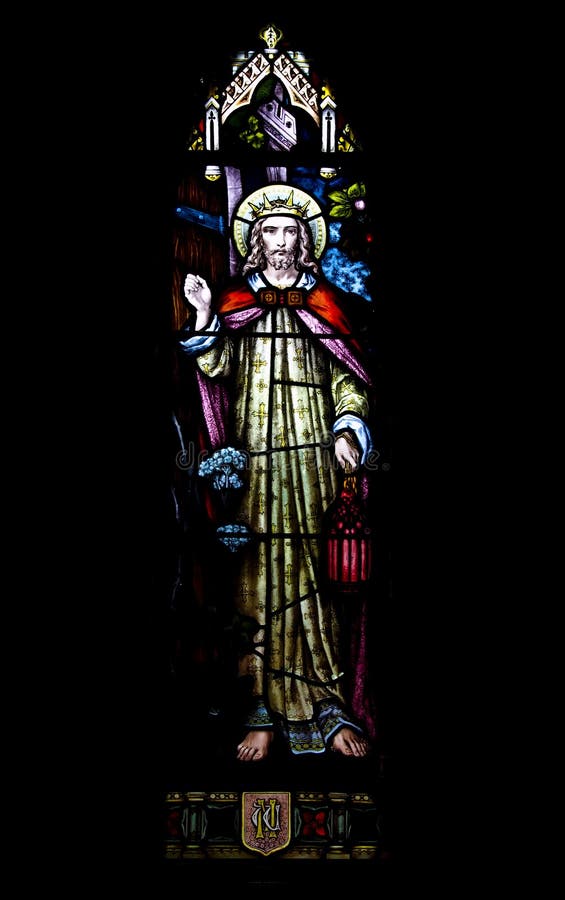 The Light of the World Stainglass Window,Wick Caithness, Scotland, U.K ...