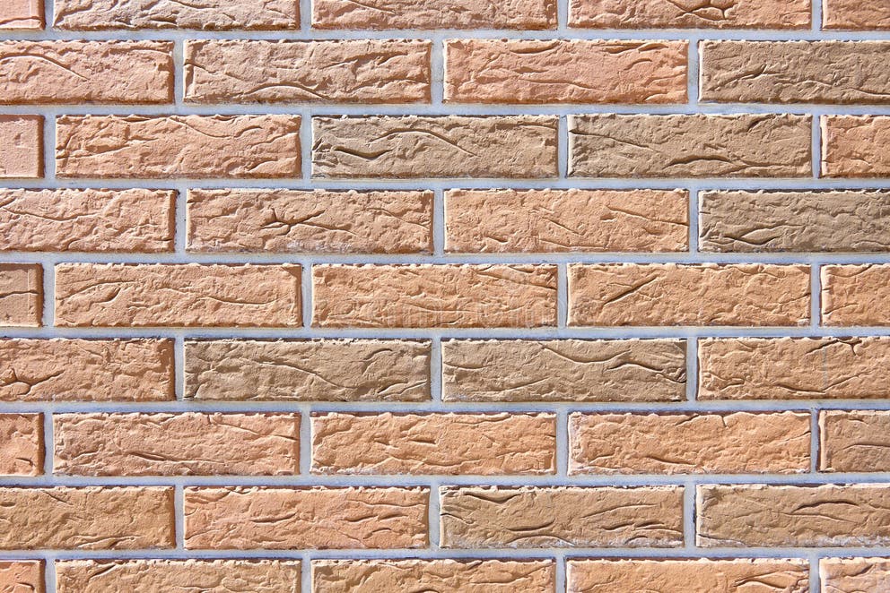 New Light Yellow Brick Wall Texture Stock Image - Image of yellow ...
