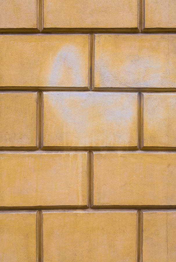Yellow Bricks Background Picture. Image: 5795028