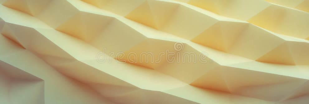 Light Yellow Cone Wafer Texture Featuring Debossed Triangles and Subtle ...