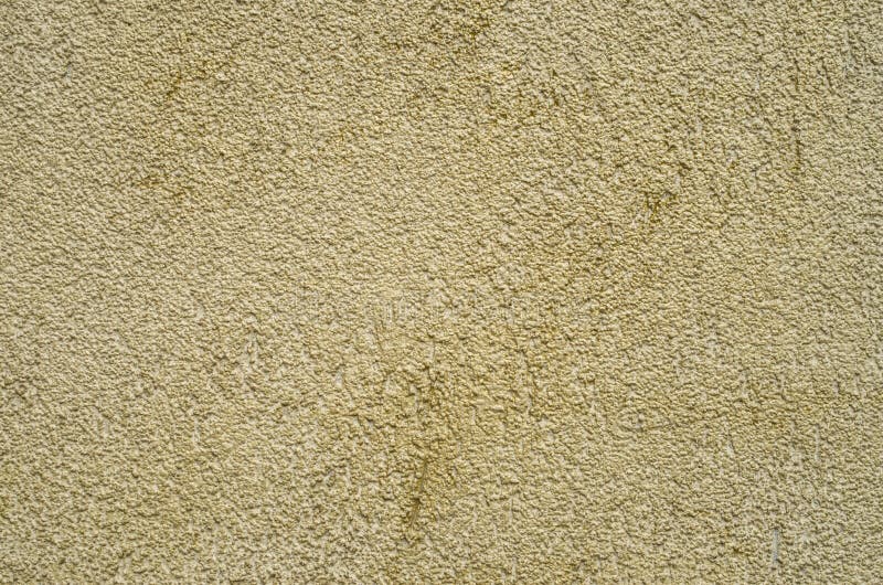 Light Yellow Decorative Relief Plaster on Wall Stock Photo - Image of ...