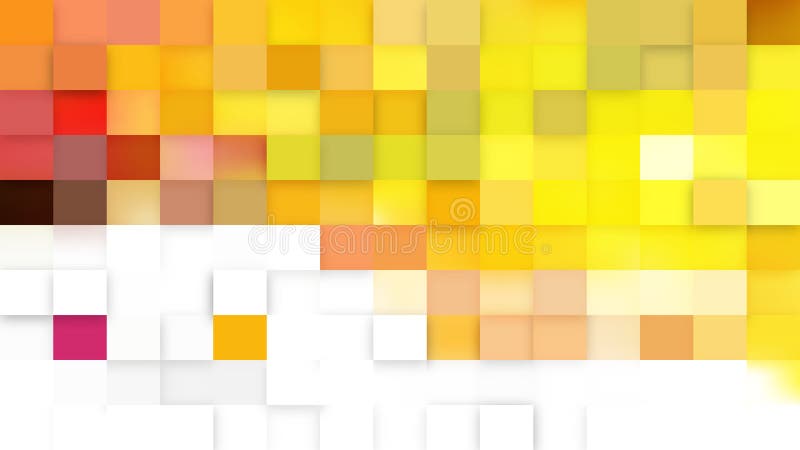 Light Yellow Geometric Mosaic Square Background Illustrator Stock ...