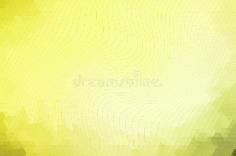 Light Yellow Green Curved Mesh Abstract Stock Illustration ...
