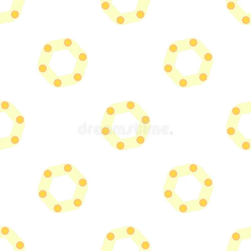 Light Yellow Pattern Seamless Vector Stock Vector - Illustration of ...